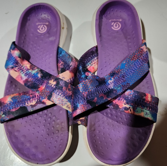C9 by Champion | Shoes | Girls Purple Sandals Size 2 | Poshmark